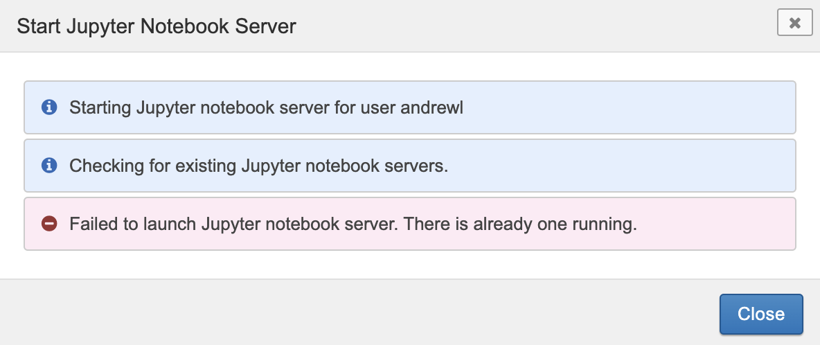 Starting and Stopping Jupyter Notebooks